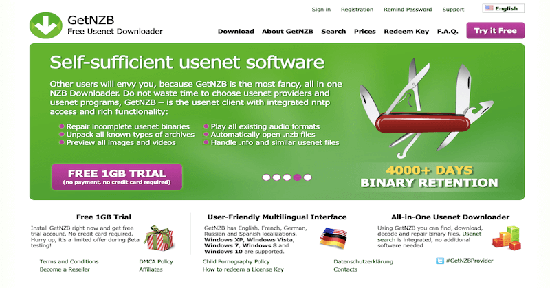 GetNZB Review - Best Newsreaders Reviewed - UsenetReviewz.com